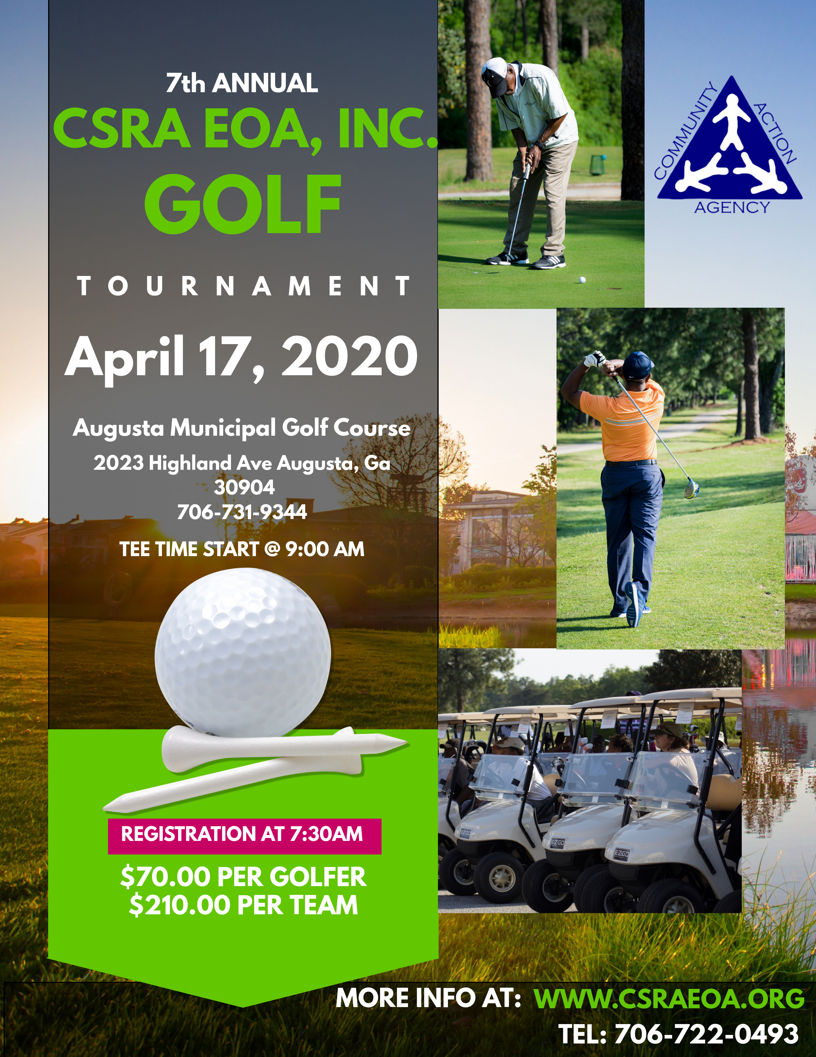 Copy of Charity Golf Tournament Flyer Template (1) | CSRA EOA Inc.